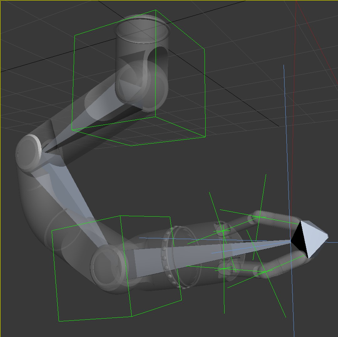 Robotic Arm Rigged 3D - TurboSquid 1620868