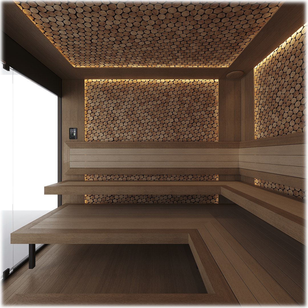 SAUNA Model - TurboSquid 2271247