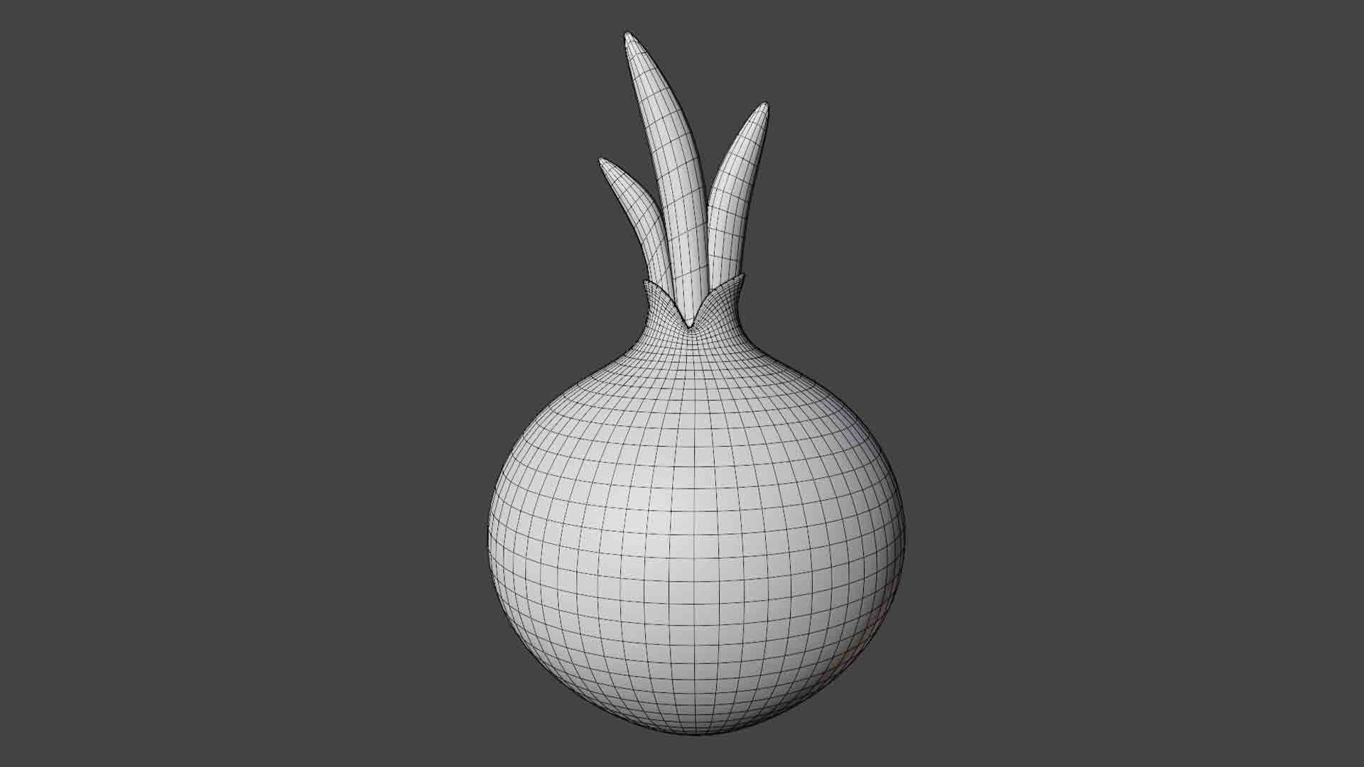 Stylized Onion 3D Model - TurboSquid 2400814