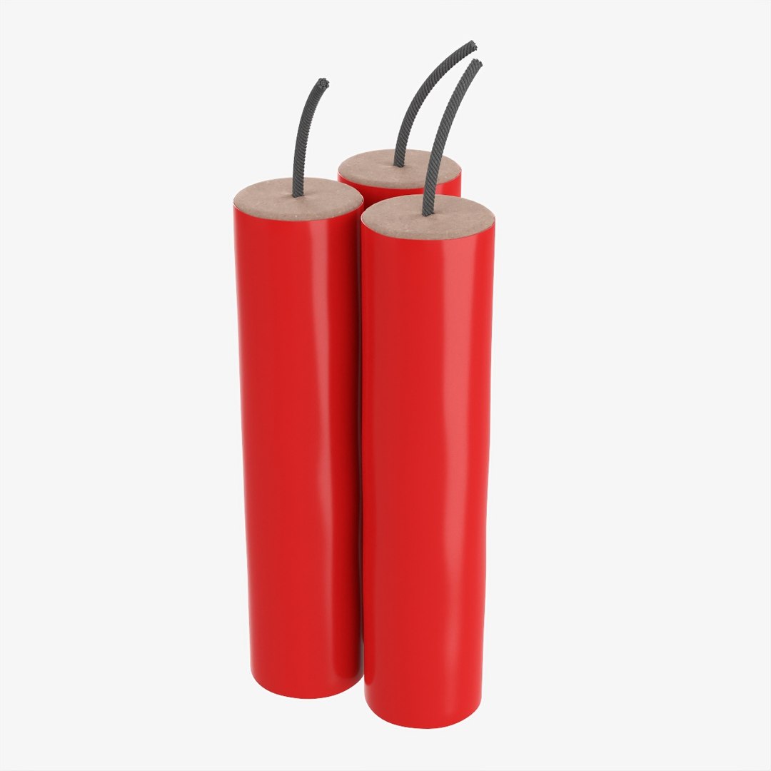 3D Fireworks firecracker 03 - TurboSquid 1779820