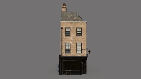 modelo 3d Casa adosada de Londres - TurboSquid 1704260