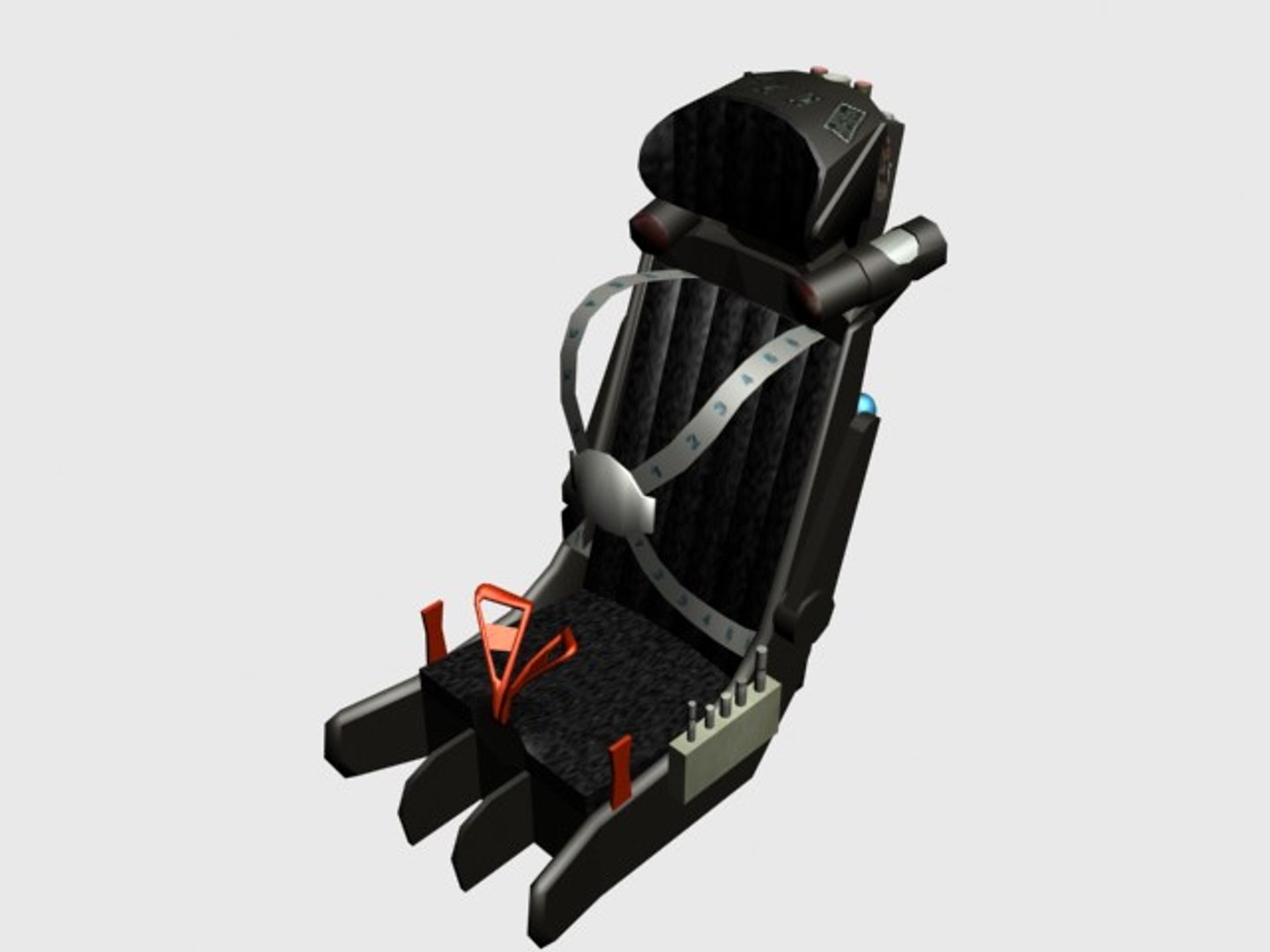 Zvezda K-36d Ejection Seat 3d Model
