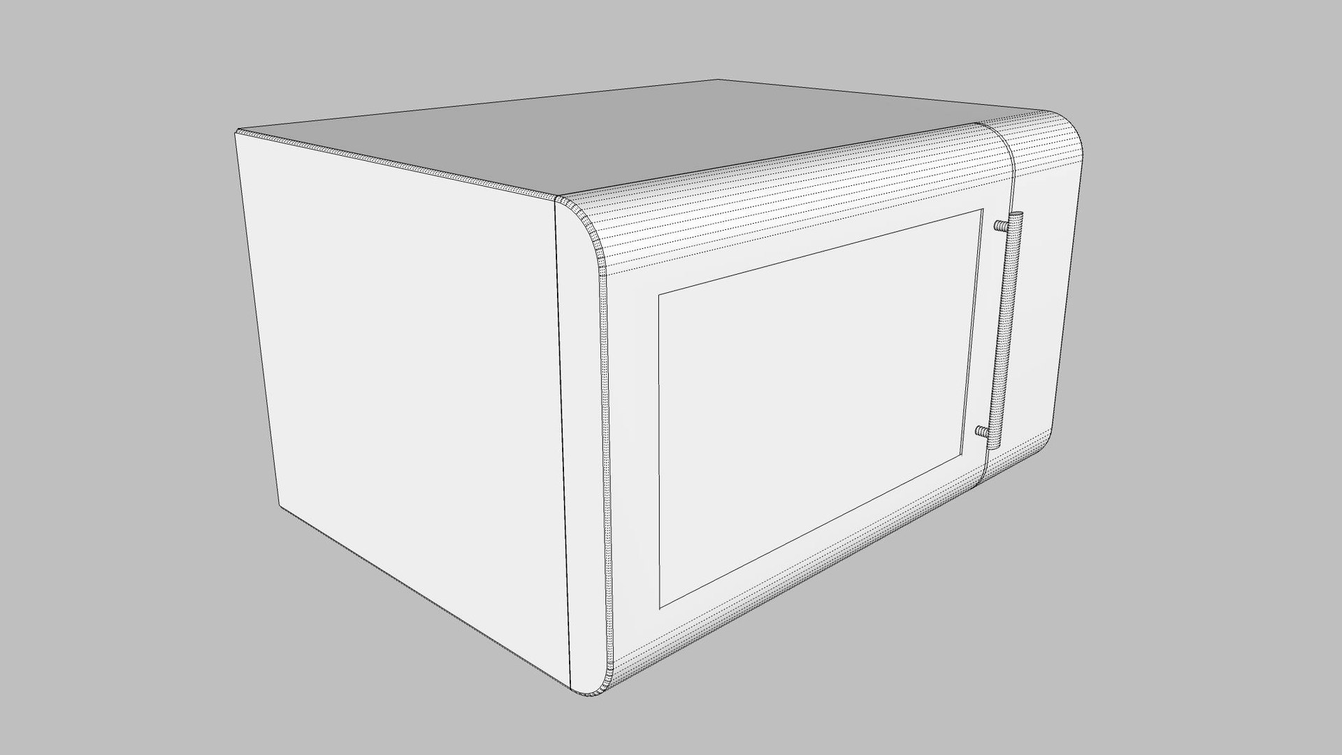 Microwave Oven 3d Model