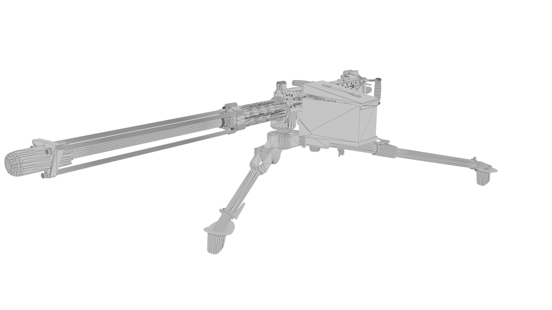 3d model m-2 50cal