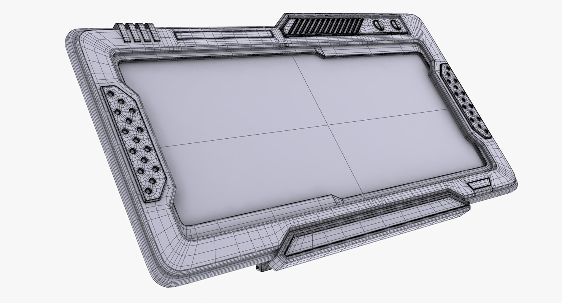 Sci-fi Monitor 3D Model - TurboSquid 1241772