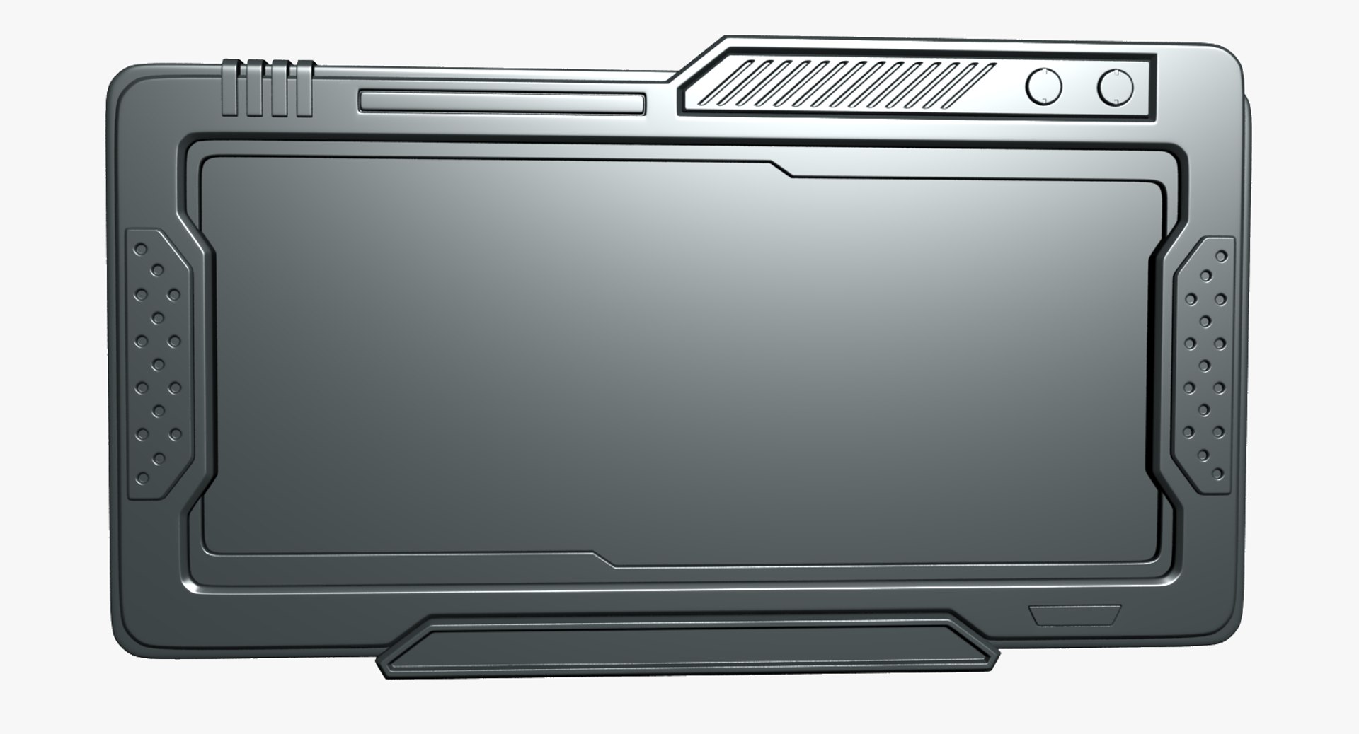 Sci-fi monitor 3D model - TurboSquid 1241772