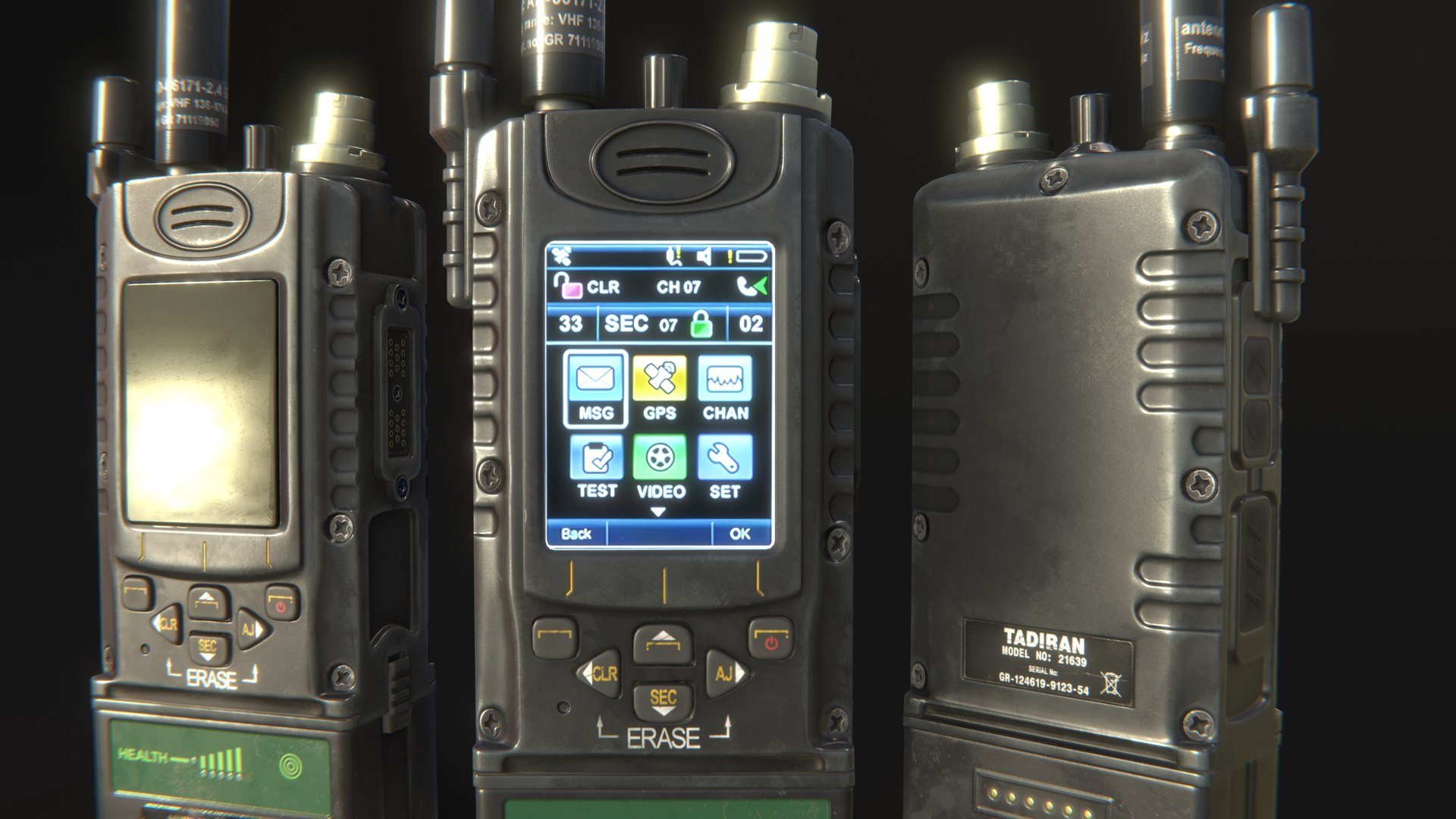 Tadiran SDR-7200HH LowPoly 3D - TurboSquid 2017418