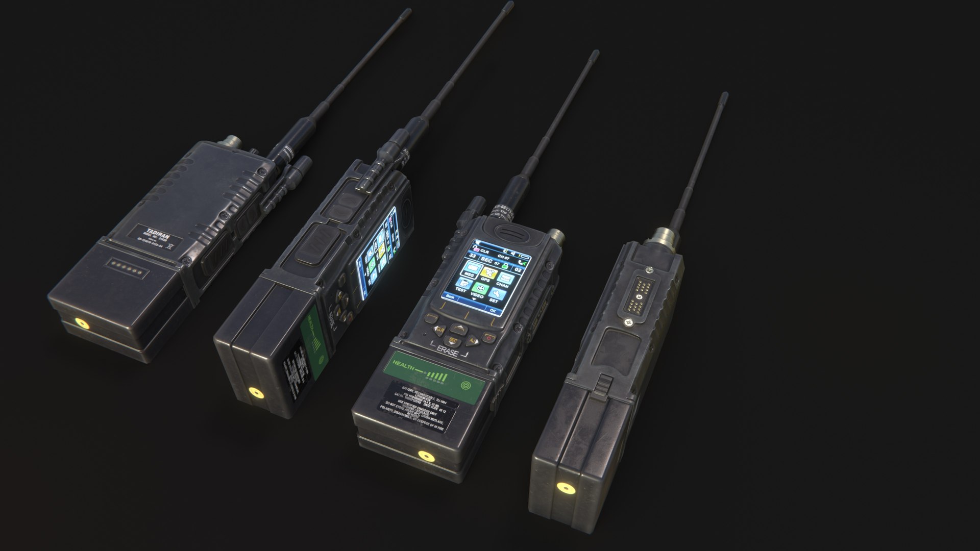 Tadiran SDR-7200HH LowPoly 3D - TurboSquid 2017418