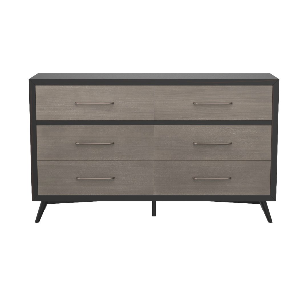 3D Homelegance Bedroom Dresser 1711-5 model - TurboSquid 2012853