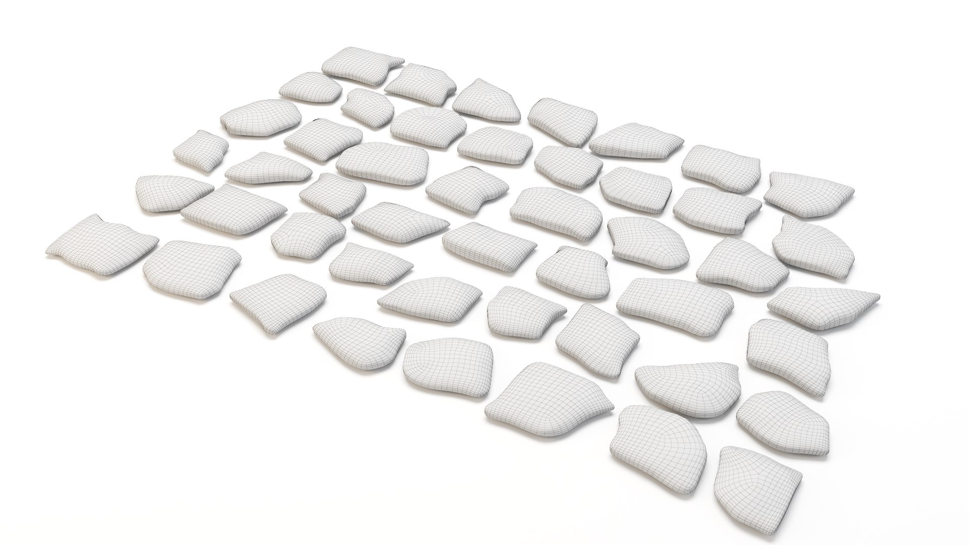 Stepping Stones 3D Model - TurboSquid 1578776