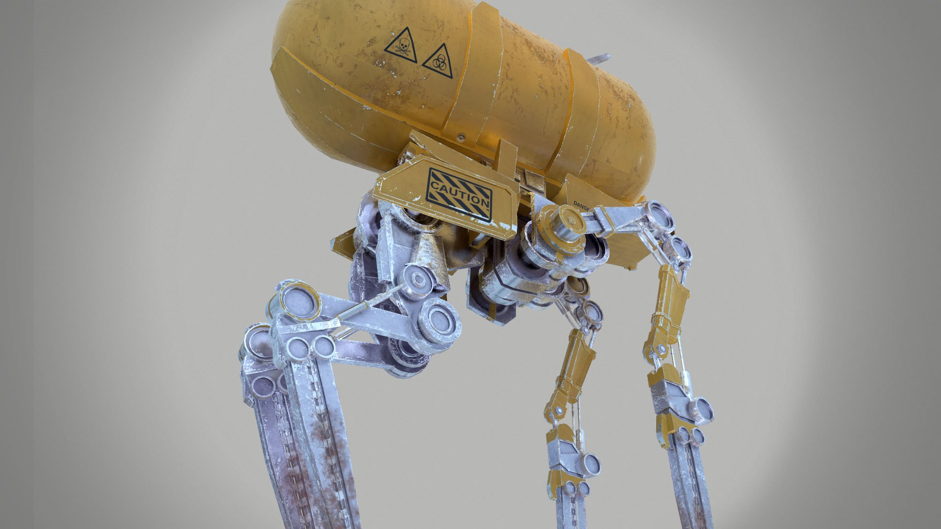 Walking Mech 3D Model - TurboSquid 1982344