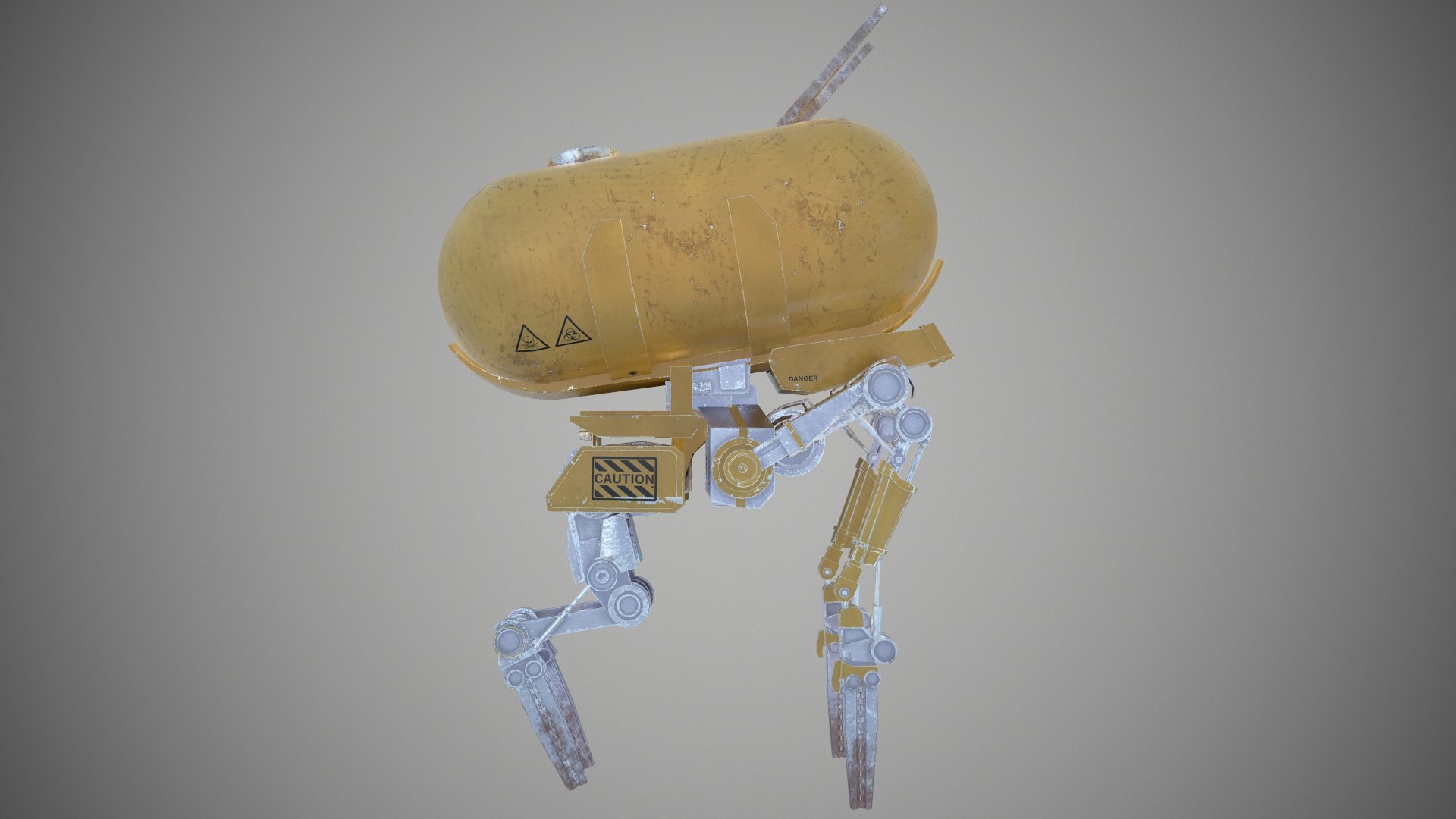 Walking Mech 3D Model - TurboSquid 1982344
