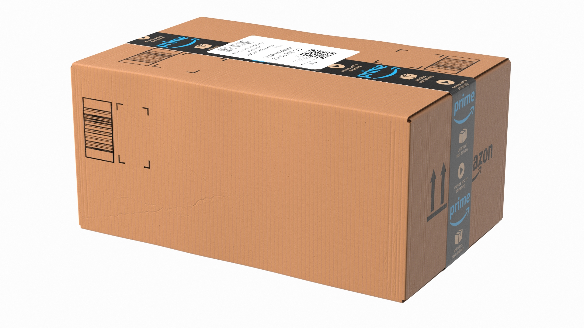 3D Amazon Parcels Box 41x26x20 Model - TurboSquid 1903042