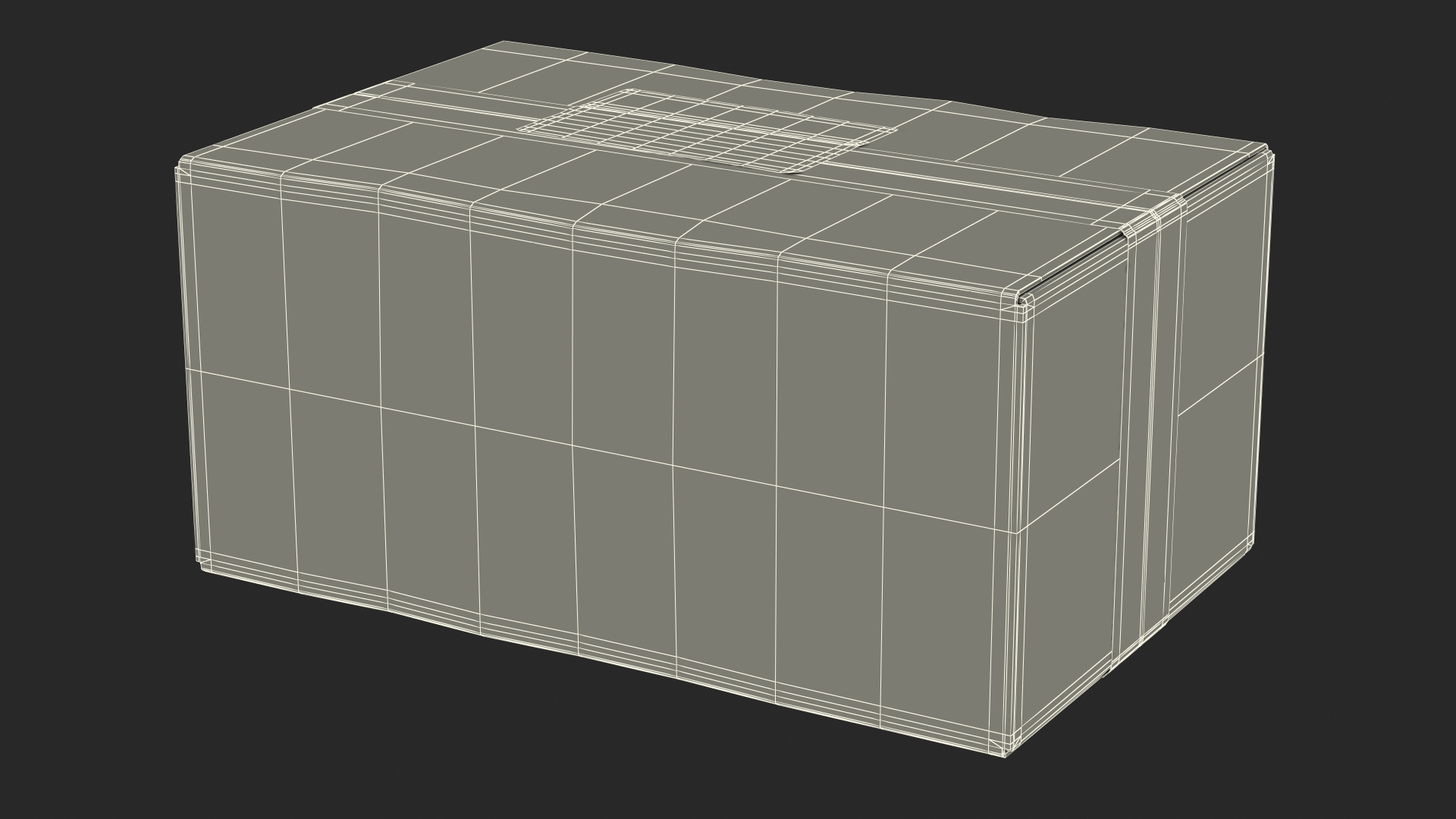 3D Amazon Parcels Box 41x26x20 Model - TurboSquid 1903042
