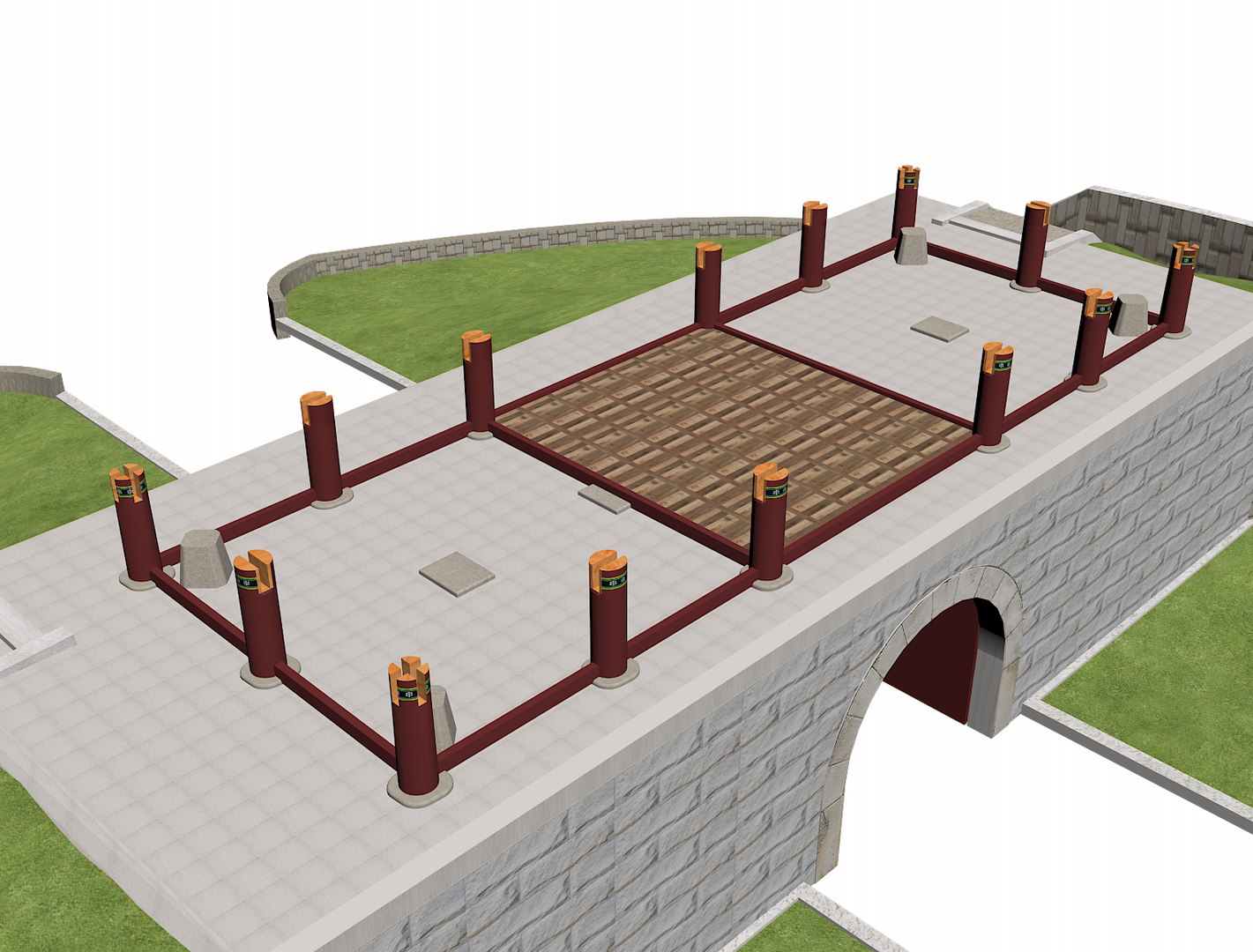Sungnyemun Gate 3D Model - TurboSquid 2166569