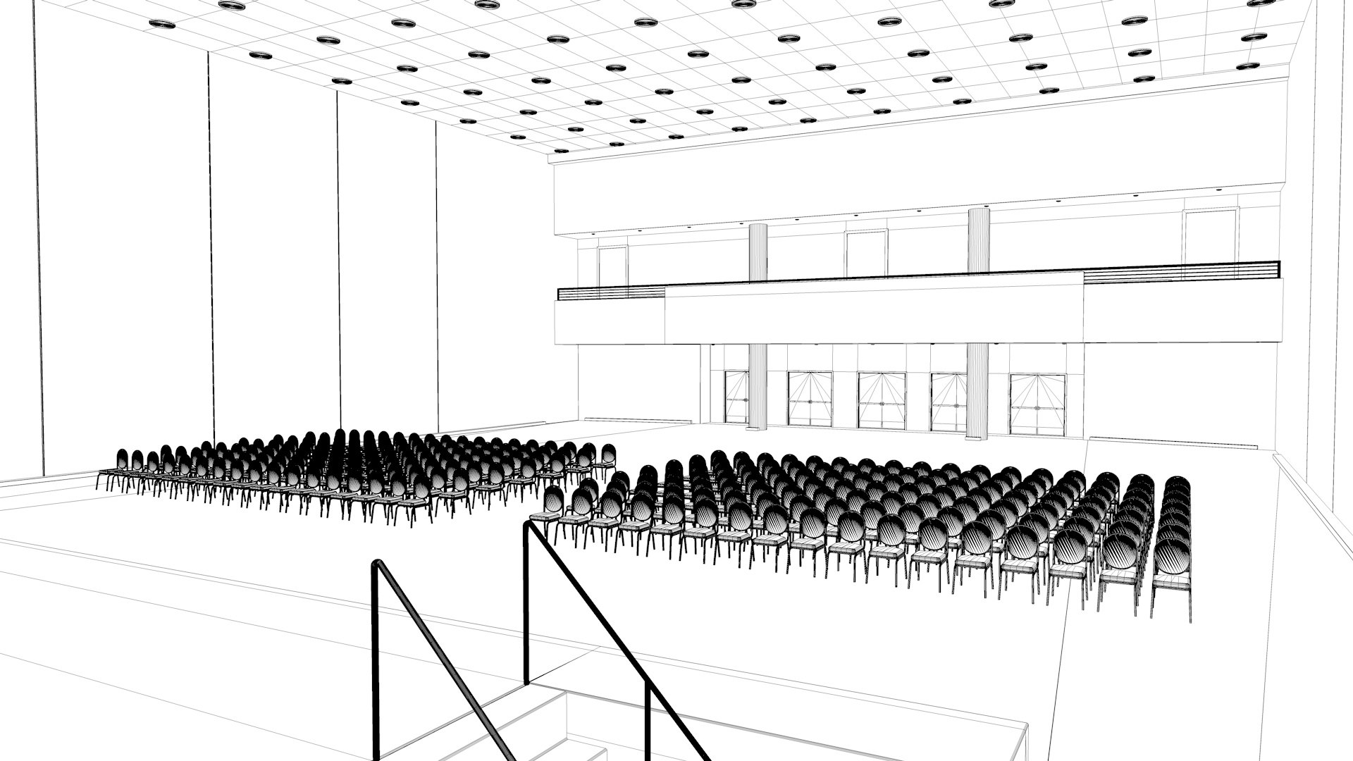 3D Model Conference Hall - TurboSquid 1899683