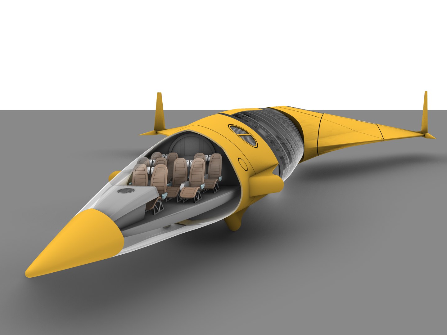 3D Model Vinean Shuttle - TurboSquid 2332171