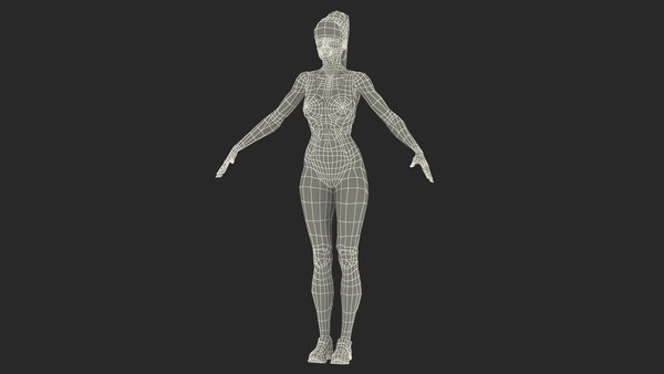 modelo 3d Mujer fitness piel oscura aparejada - TurboSquid 1661905