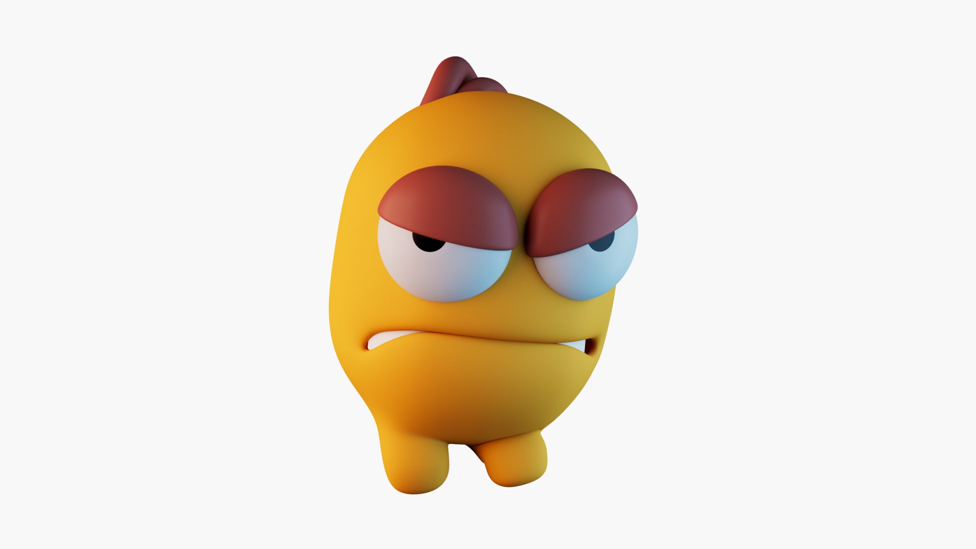 Bana Rigged Cartoon Character 3D - TurboSquid 2106837