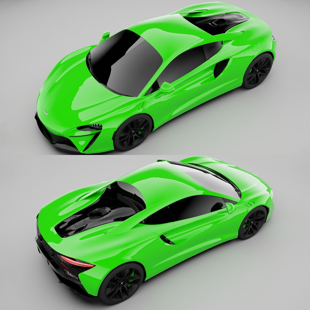 Mclaren Artura 3D Model - TurboSquid 2375432