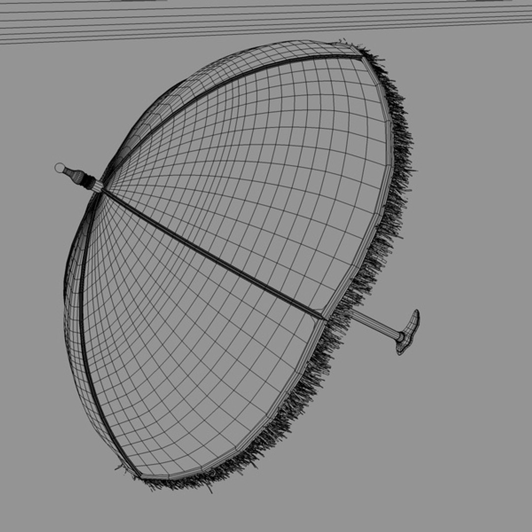 parasol 3d model