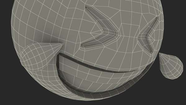 바닥에 구르며 웃는 이모티콘 3D 모델 - TurboSquid 1533412