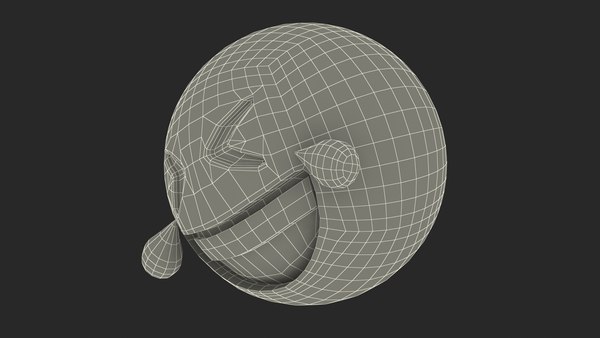 3D rolling floor laughing emoji model - TurboSquid 1533412