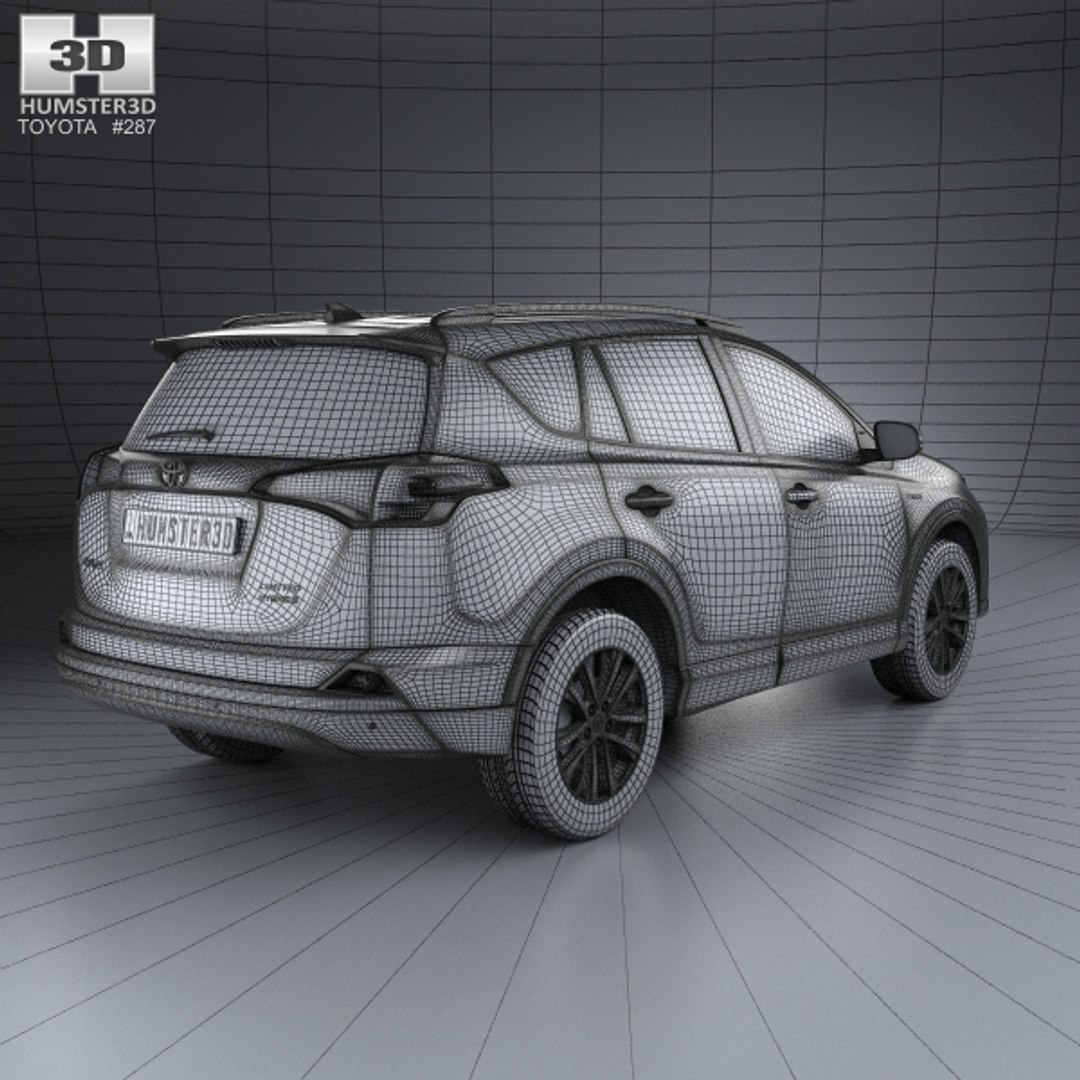 Toyota Rav4 Rav 3D Model - TurboSquid 1277326