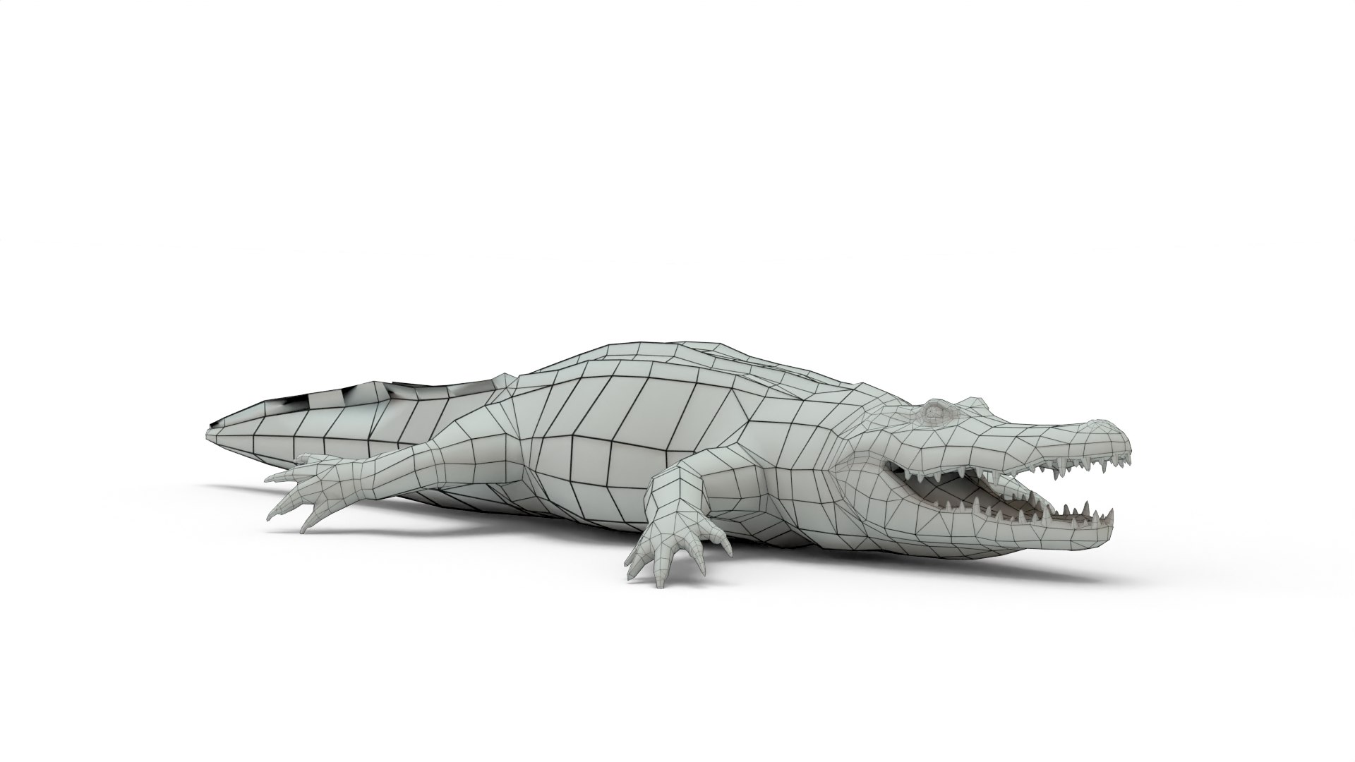 Alligator 3D Model - TurboSquid 2293784