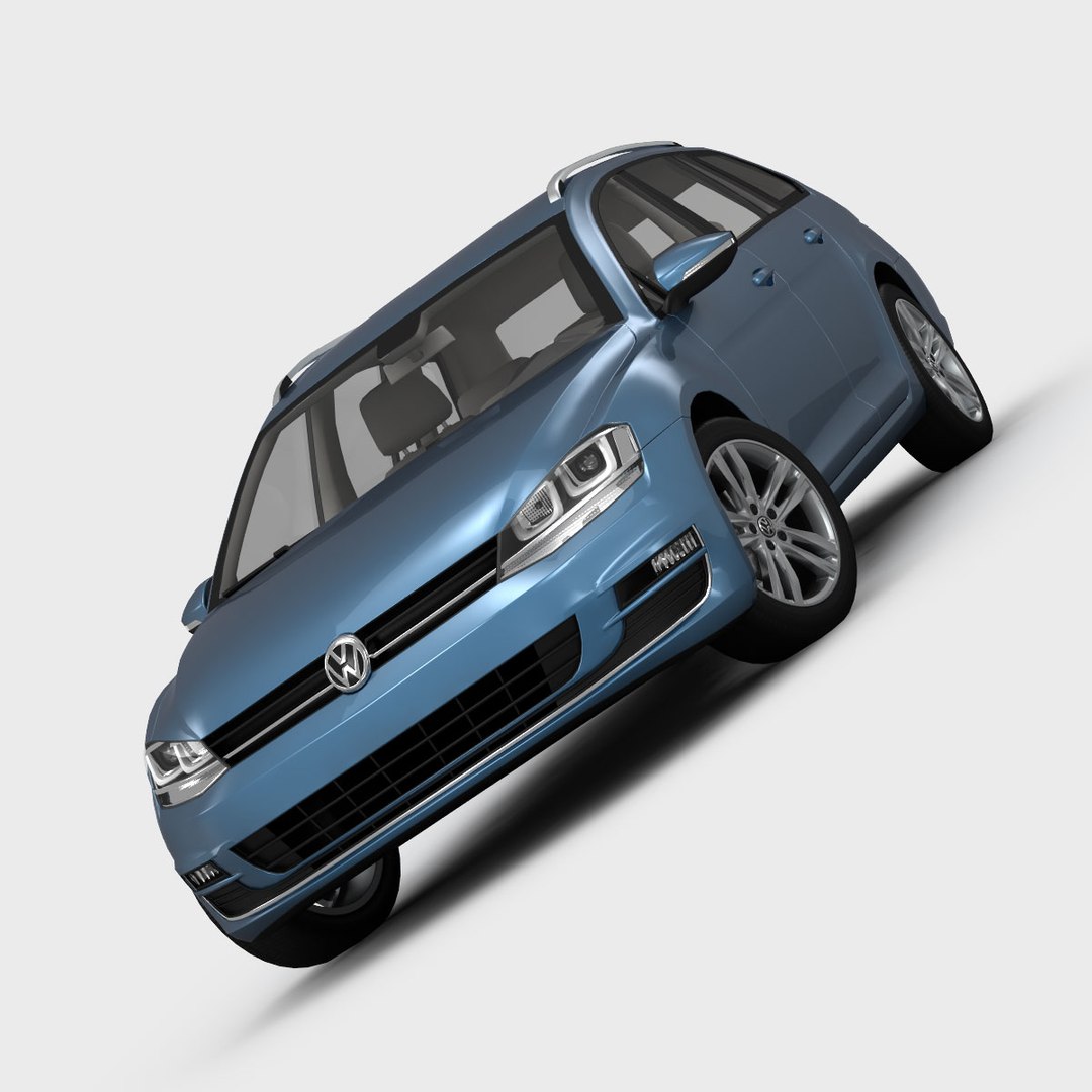 Volkswagen Golf Variant 3d Model