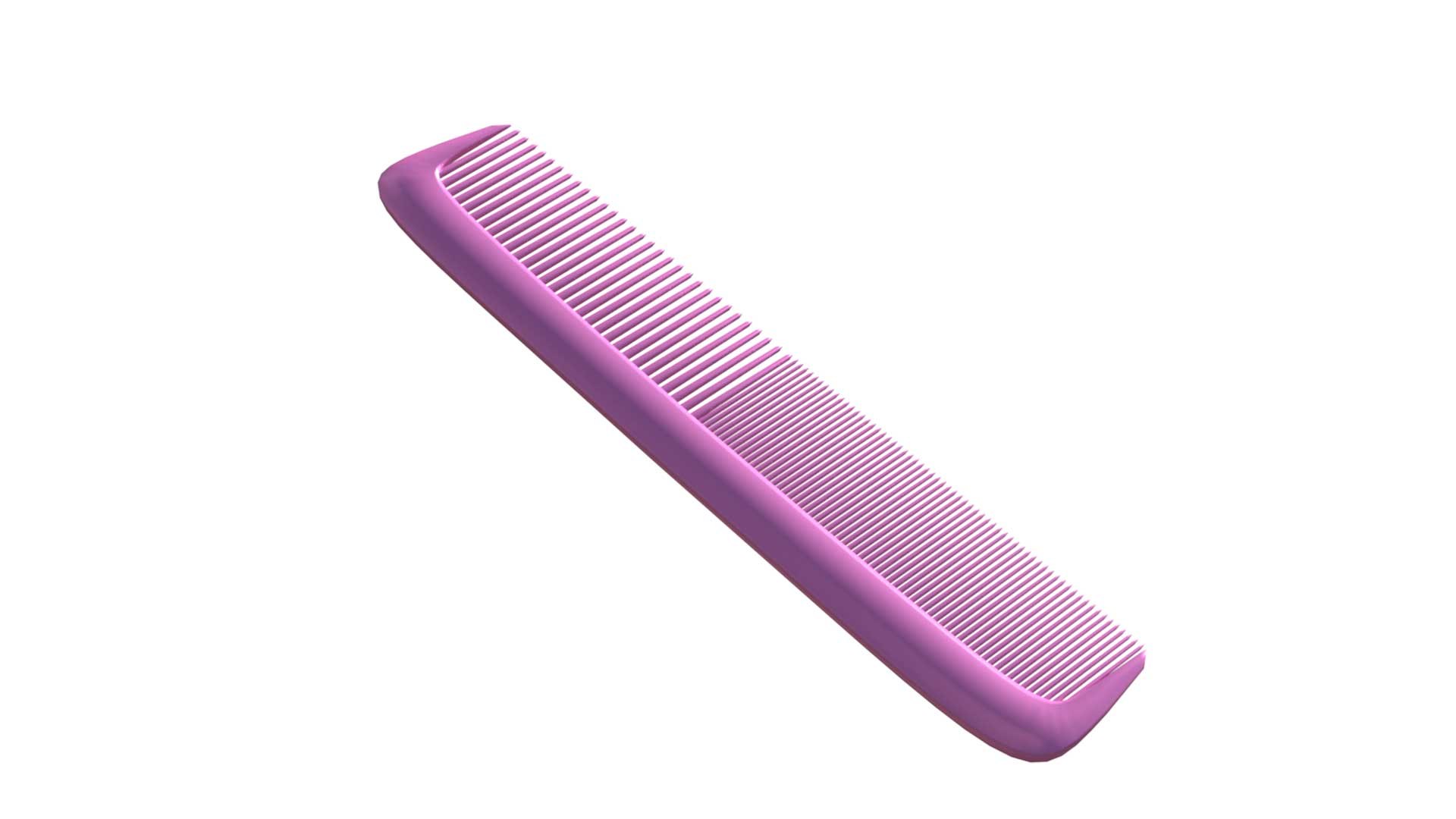 Plastic 3D Comb Model - TurboSquid 2291100