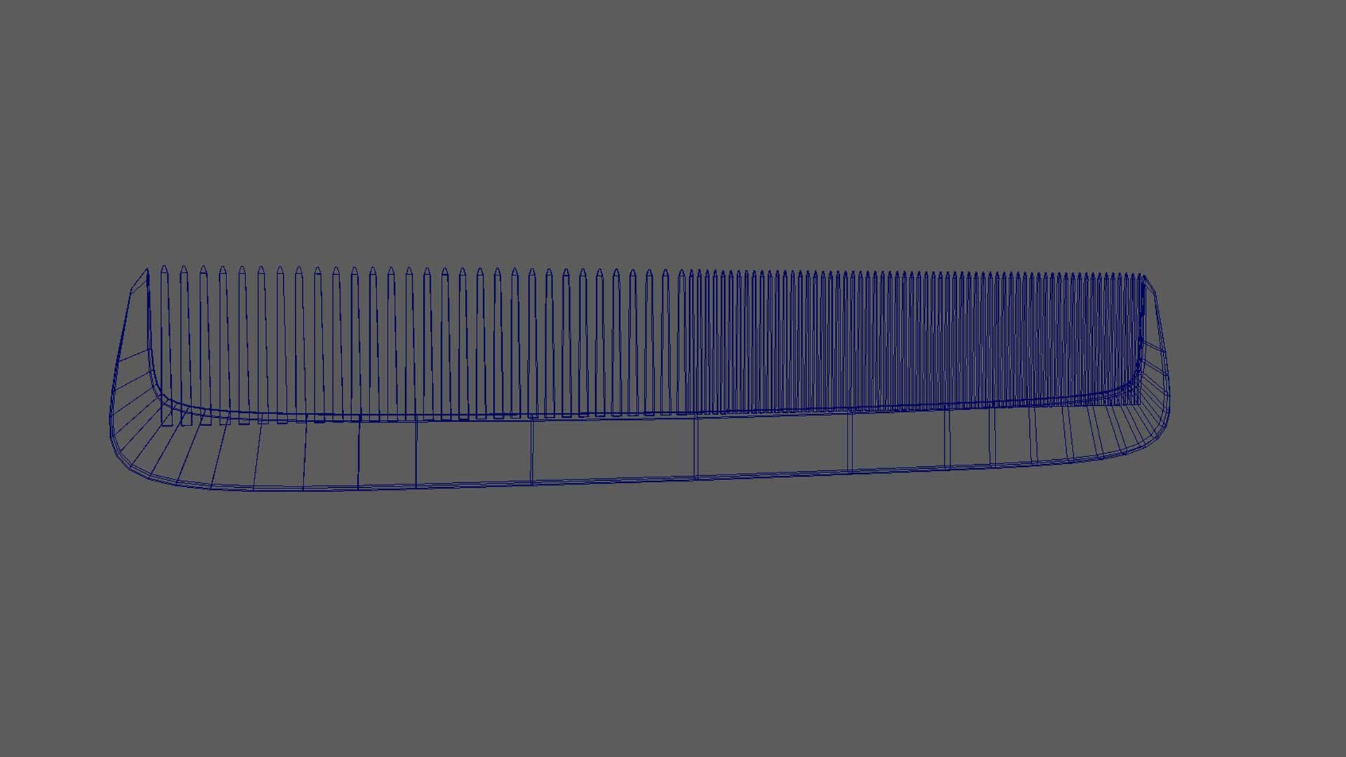 Plastic 3D Comb Model - TurboSquid 2291100