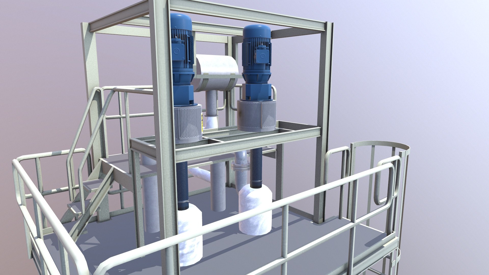 3D Distillation Plant - TurboSquid 2288361