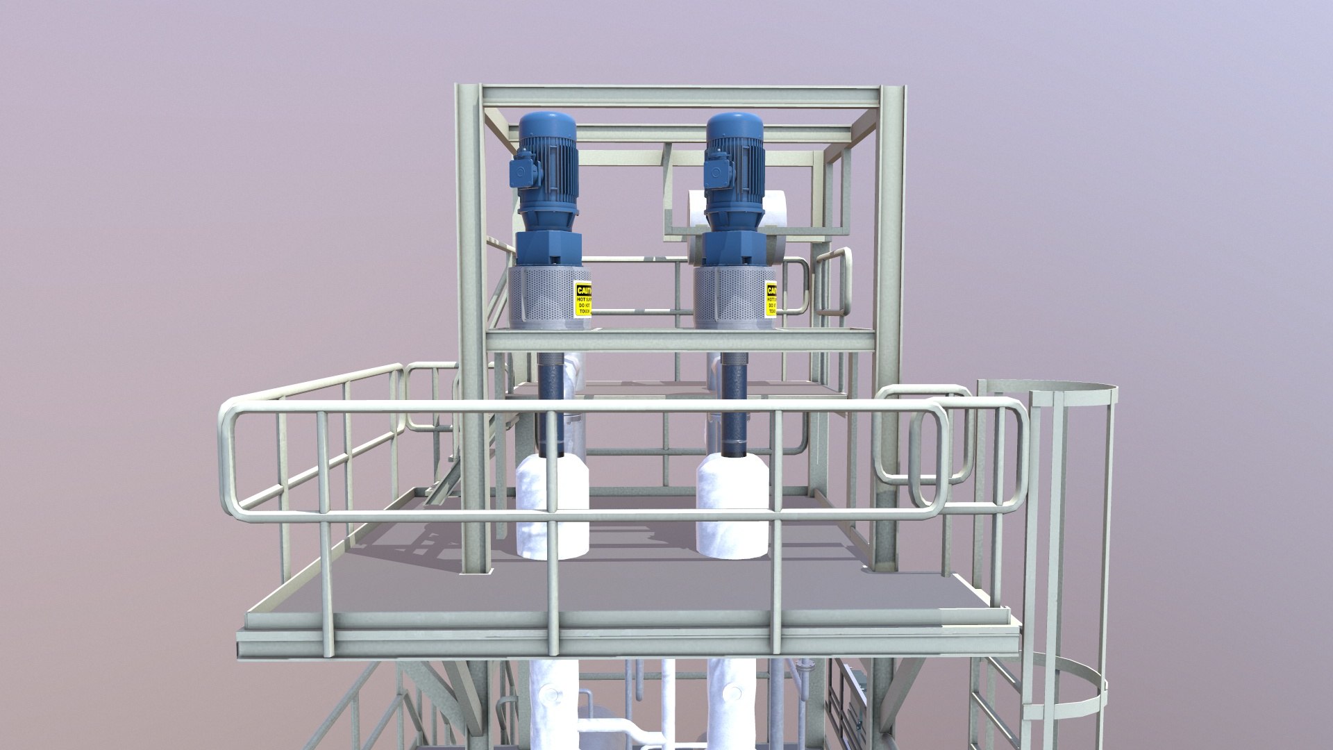 3D Distillation Plant - TurboSquid 2288361