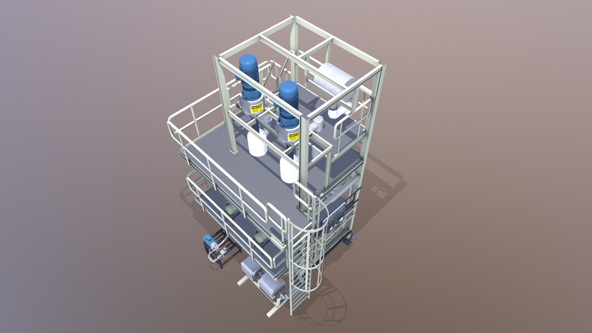 3D Distillation Plant - TurboSquid 2288361