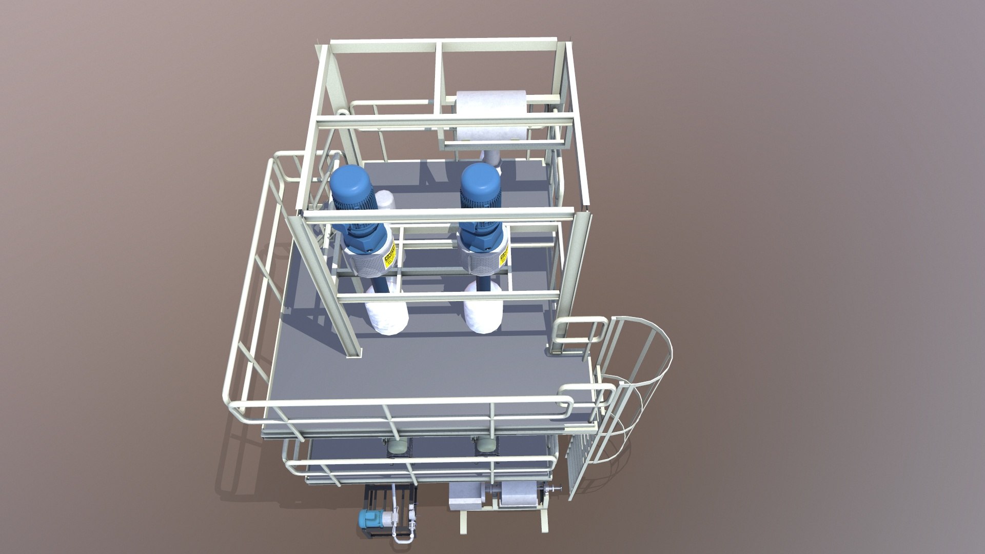 3D Distillation Plant - TurboSquid 2288361
