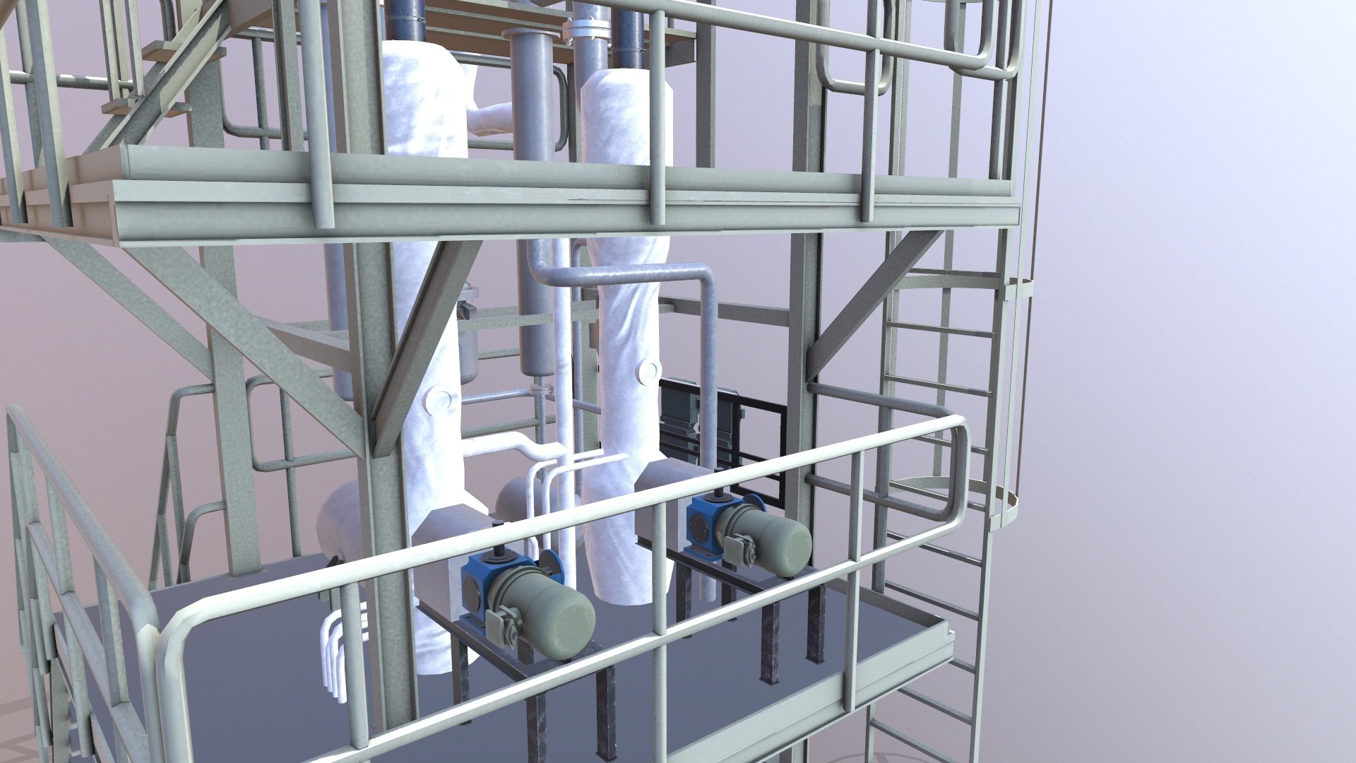 3D Distillation Plant - TurboSquid 2288361