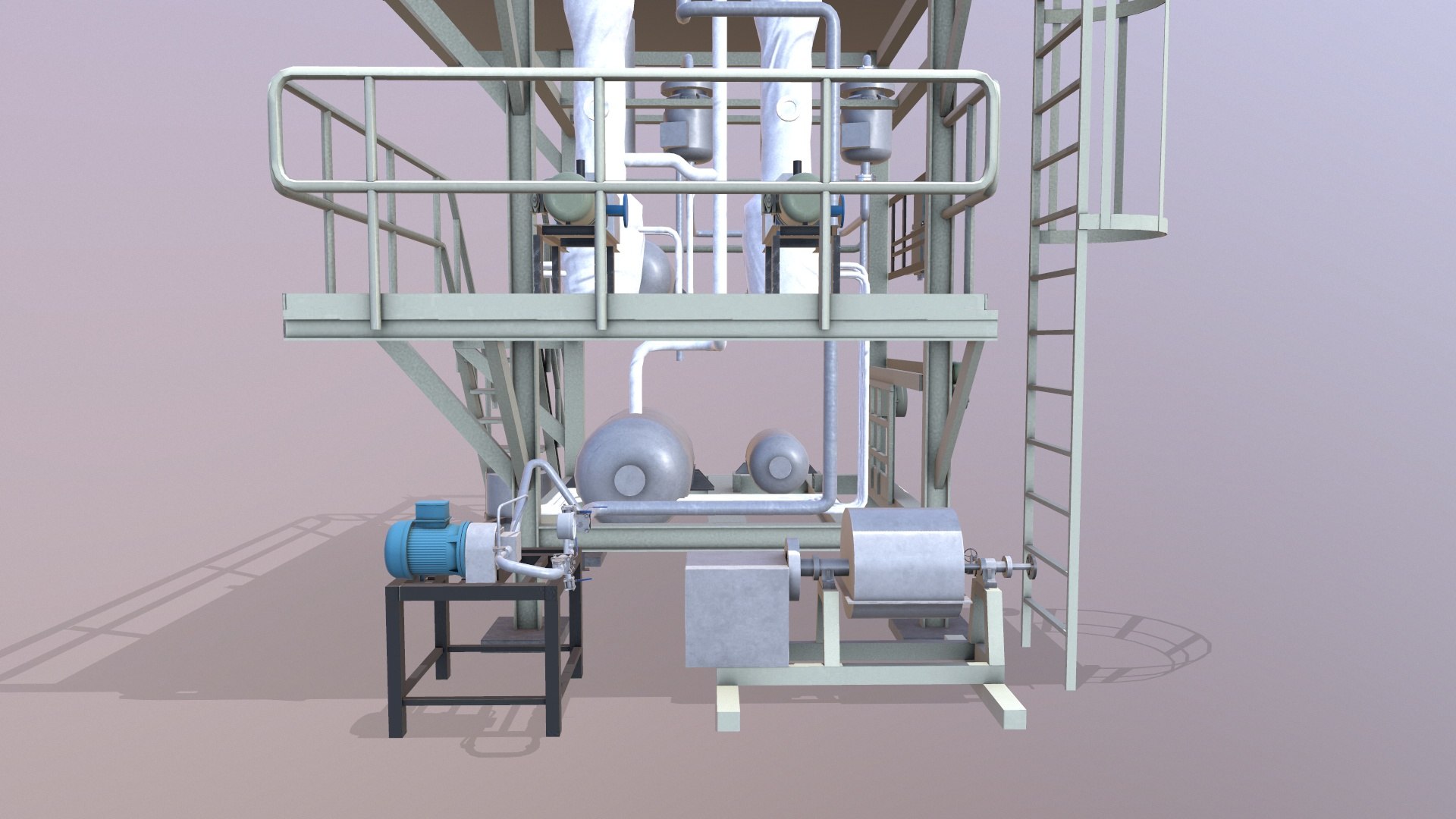3D Distillation Plant - TurboSquid 2288361