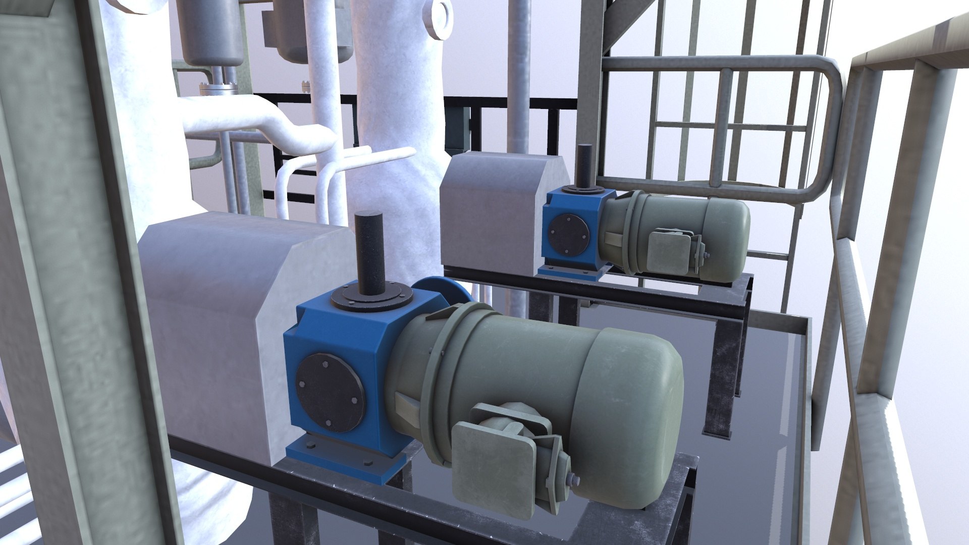 3D Distillation Plant - TurboSquid 2288361