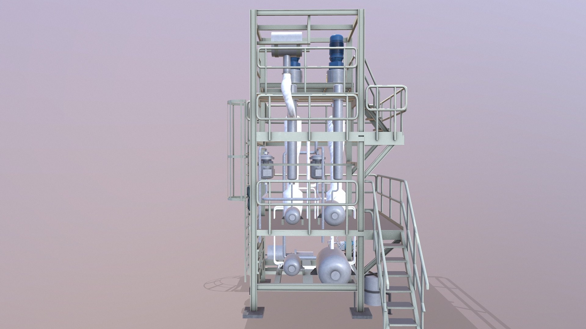 3D Distillation Plant - TurboSquid 2288361