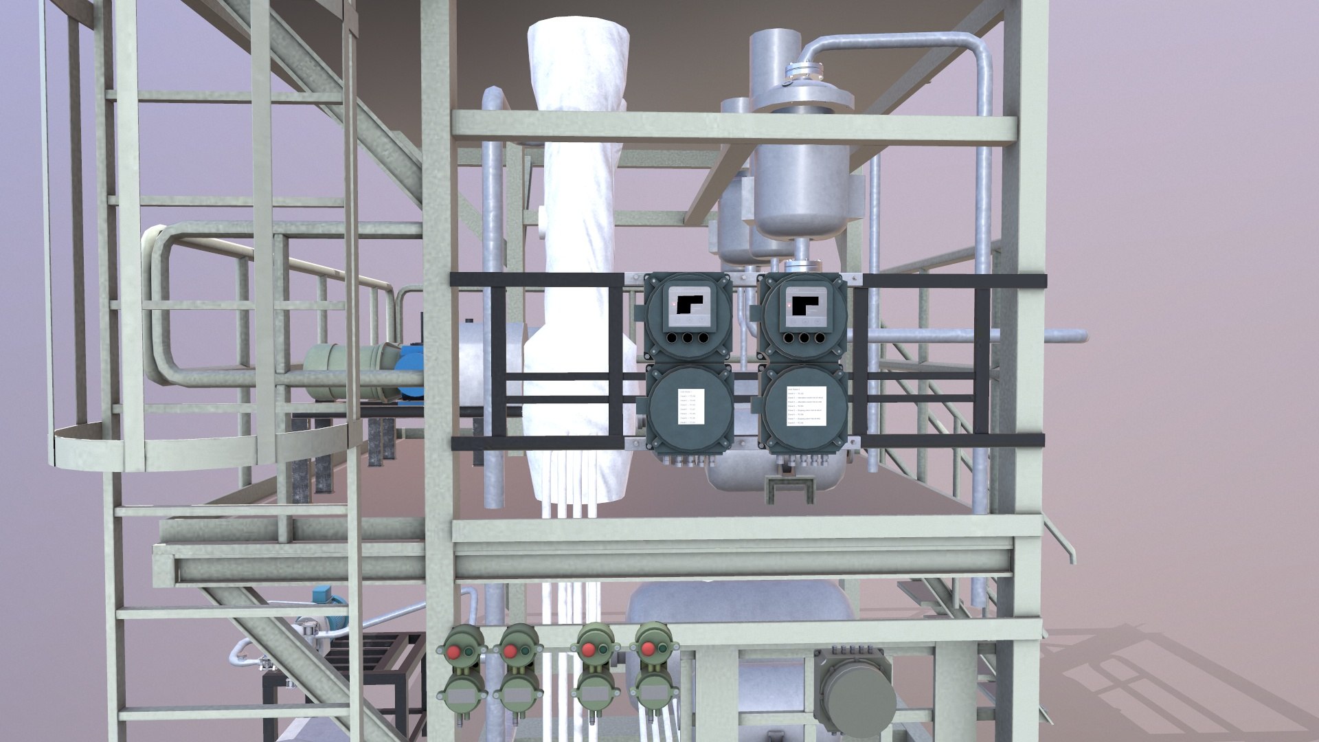 3D Distillation Plant - TurboSquid 2288361