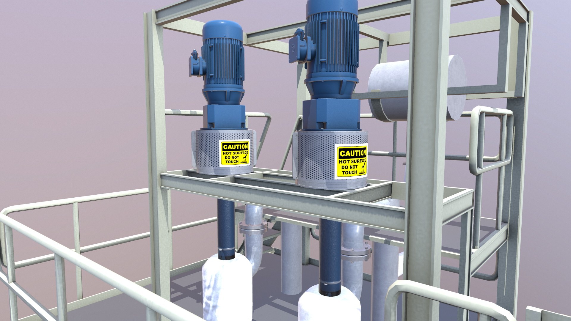 3D Distillation Plant - TurboSquid 2288361
