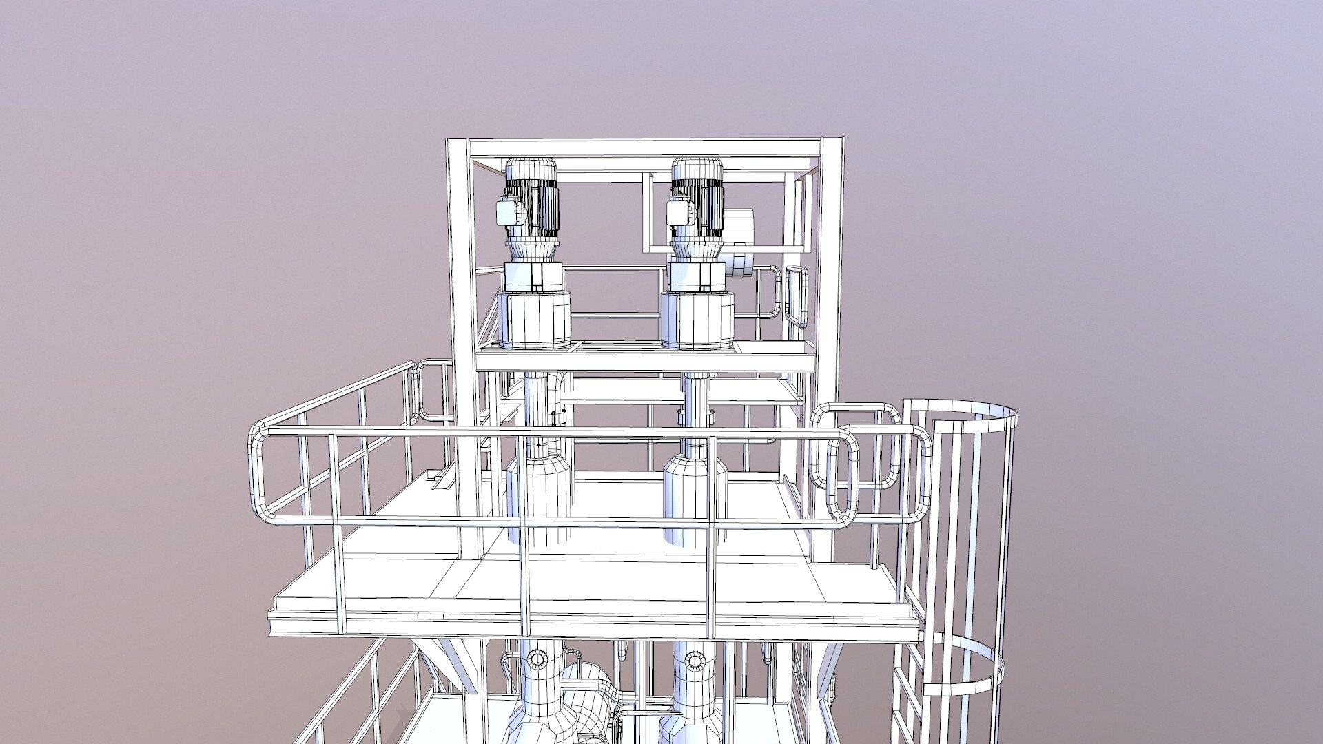 3D Distillation Plant - TurboSquid 2288361