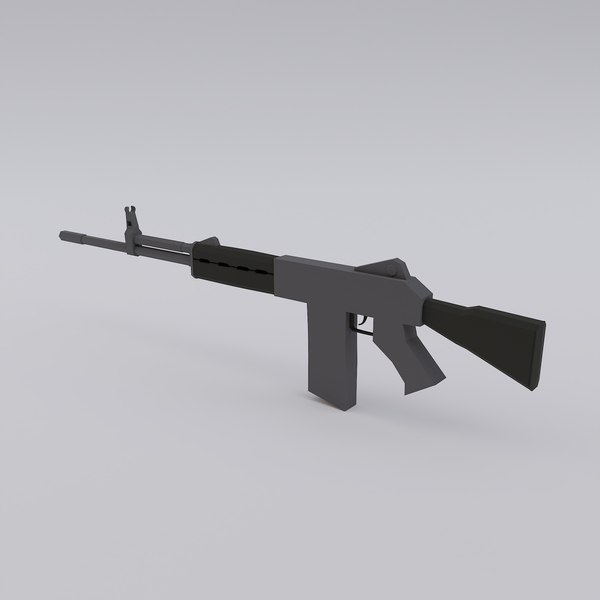 modelo 3d STONER 63 assault rifle - TurboSquid 1993210