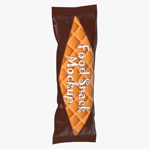 3D model Small Food Package Mockup Brown - TurboSquid 1919734