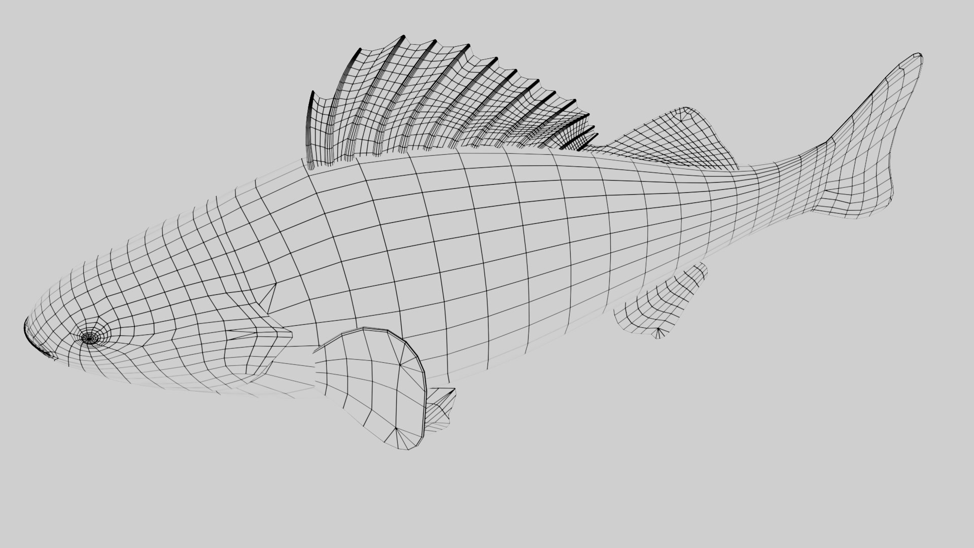 3D Bony fish model - TurboSquid 2021813
