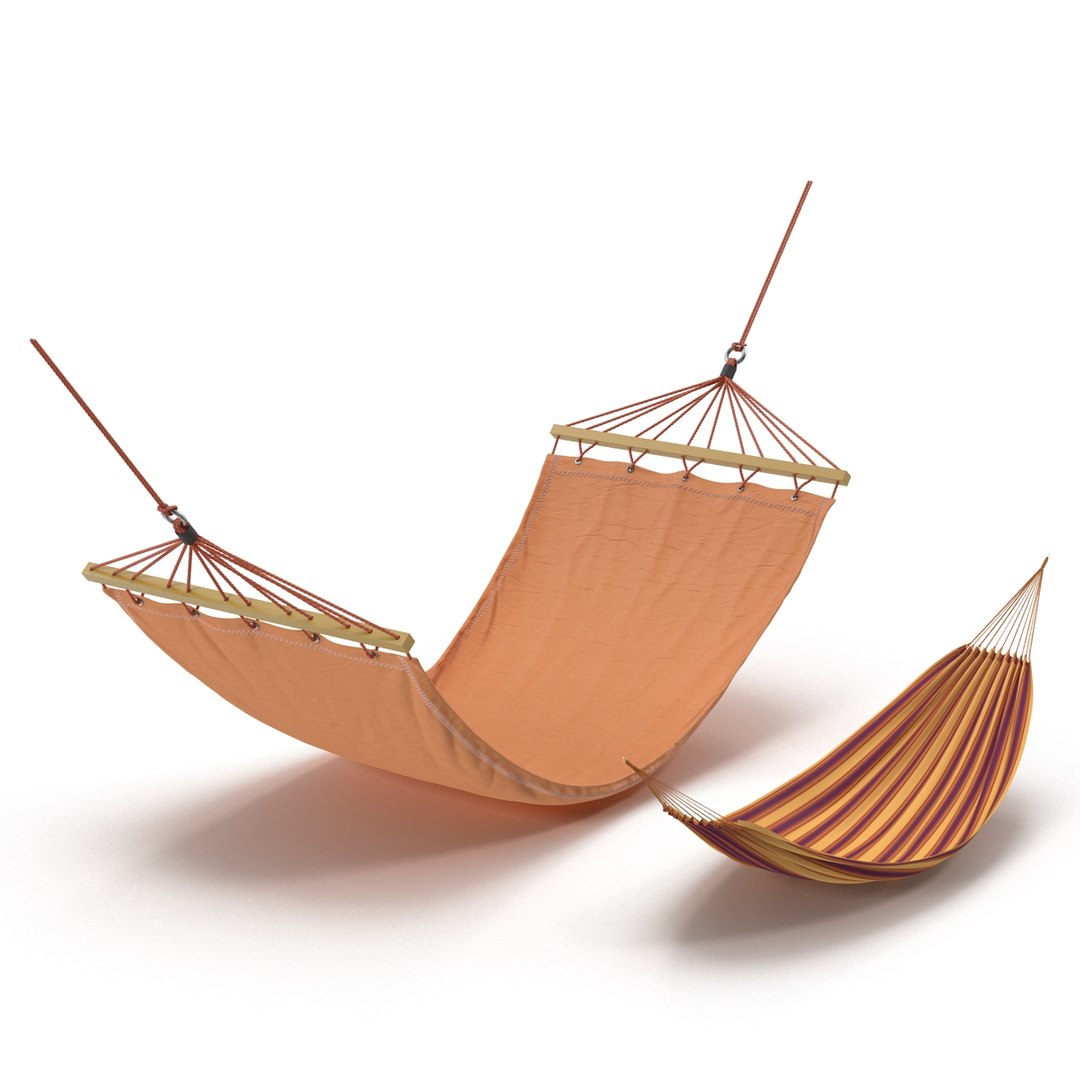 3d Hammocks Modeled Model