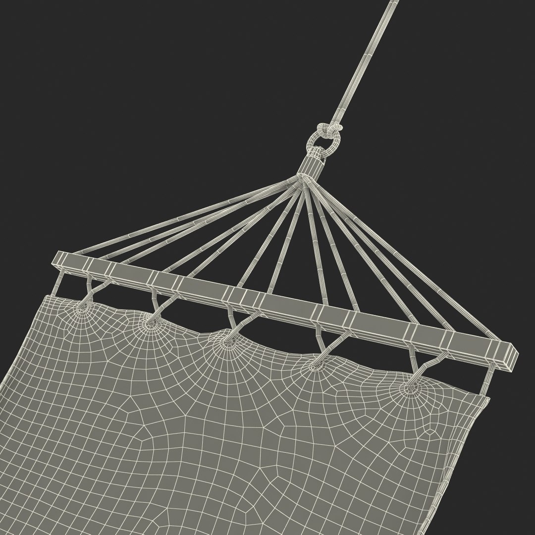 3d hammocks modeled model