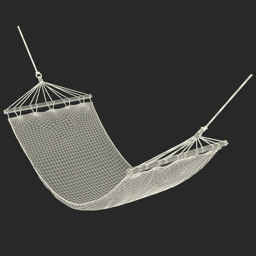 3d hammocks modeled model