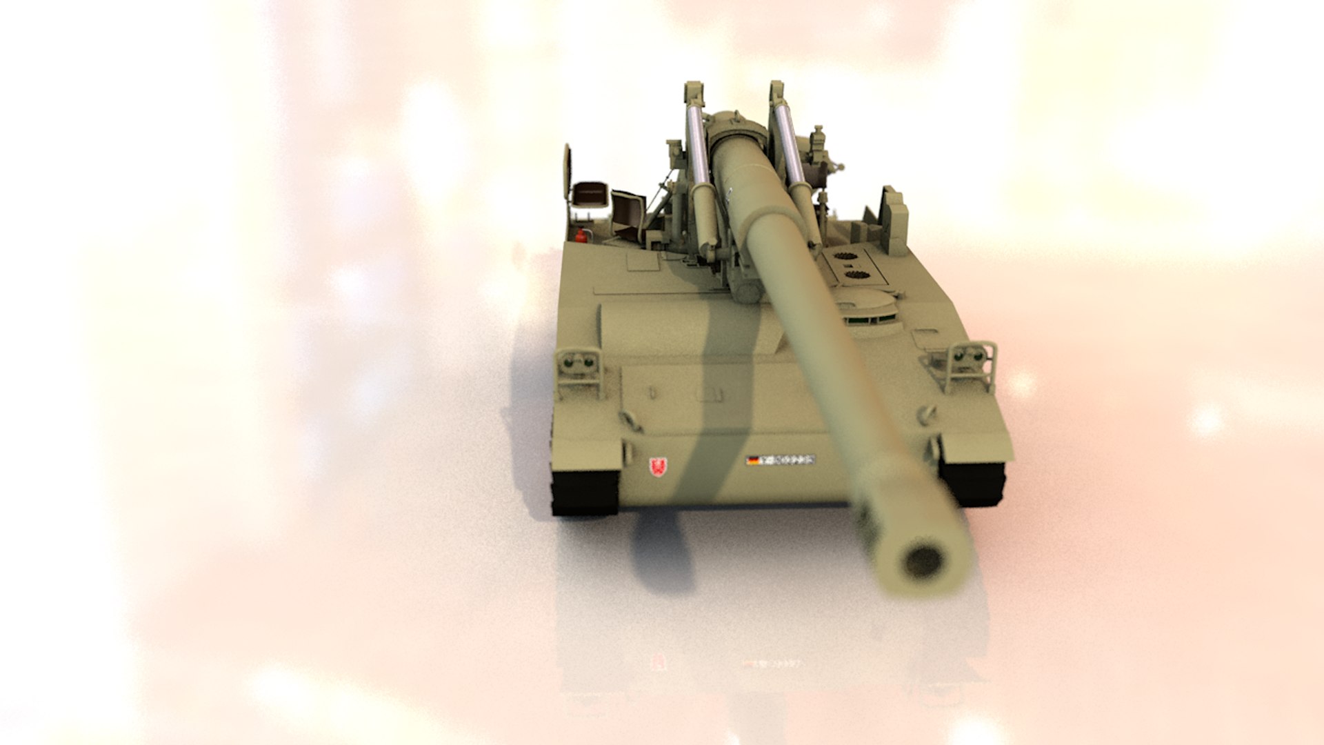 M110 A2 Howitzer Tank 3D Model - TurboSquid 1461624